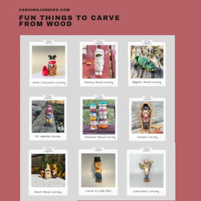 Fun Things to Carve With A Knife From a Block of Wood